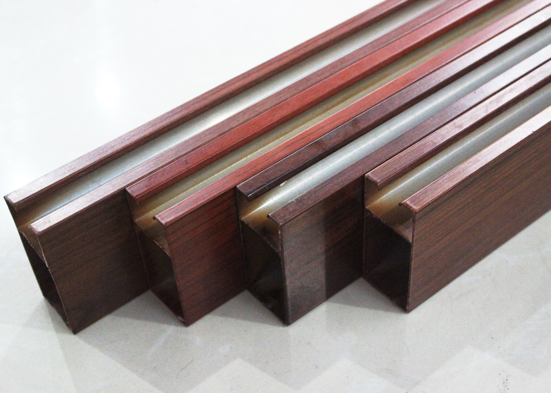 Easy Installation Commercial Ceiling Tiles / Decorative Linear Panel ...