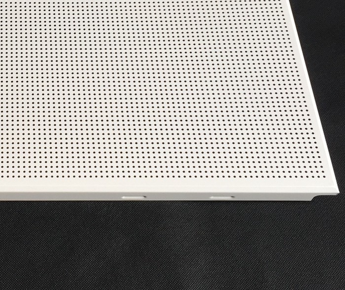 Fireproof Perforated Aluminum 0.7mm Thickness / Metal False Ceiling ...