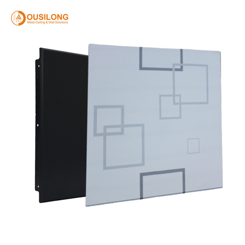 Perforated Metal Ceiling Panel 600 x 600 Square Aluminium Clip in ...