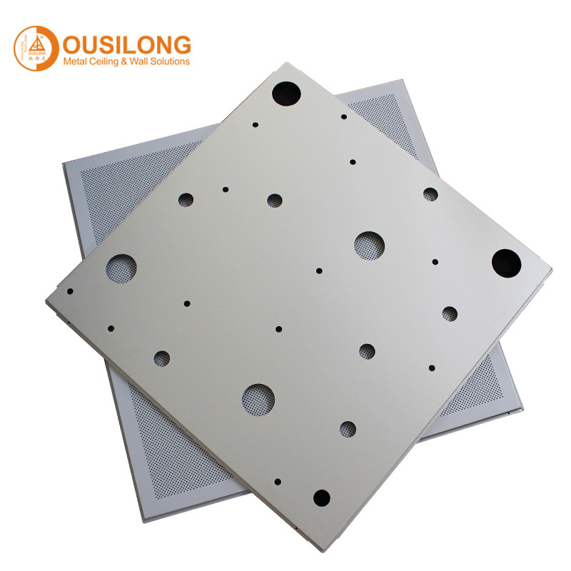 Lay In Suspended Aluminum Metal Ceiling Panel for Commercial Building ...