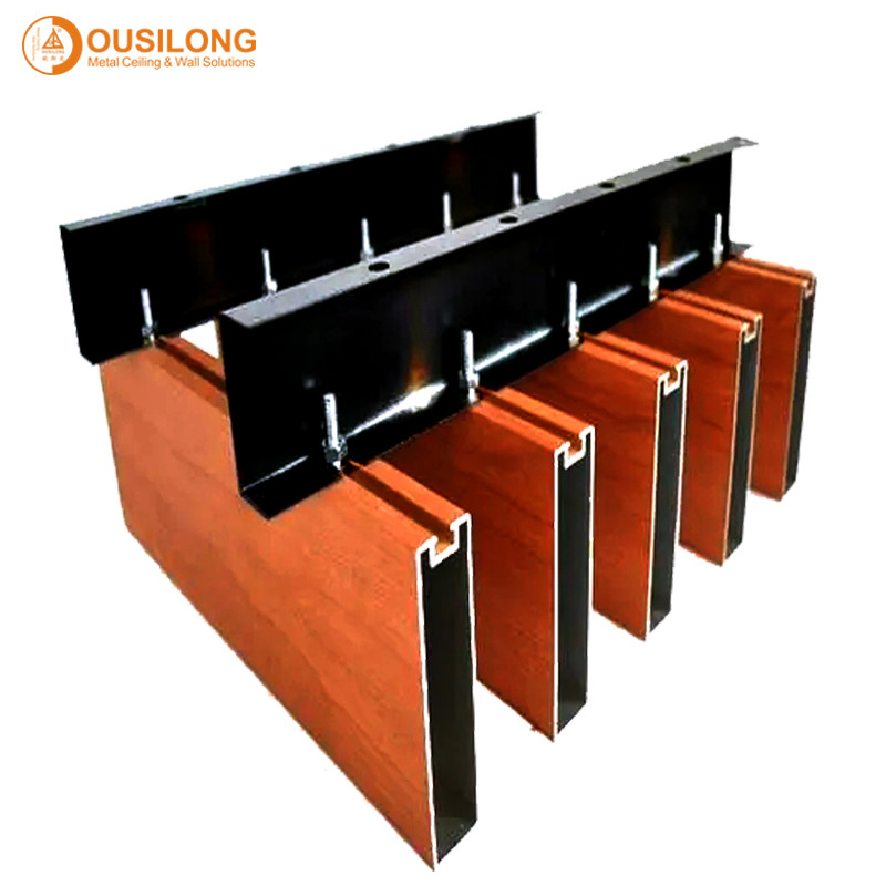 Drop Linear Metal Decorative Ceiling Tiles Aluminium Square Tube ...