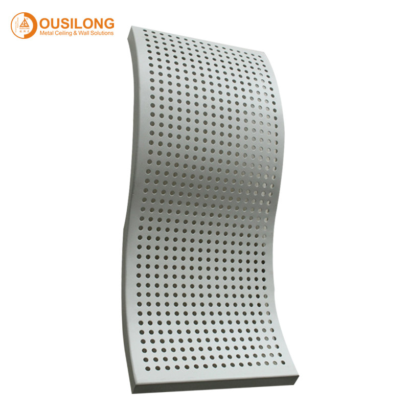 Irregular Perforated Decorating Metal Aluminum Ceiling Elegant Exterior ...