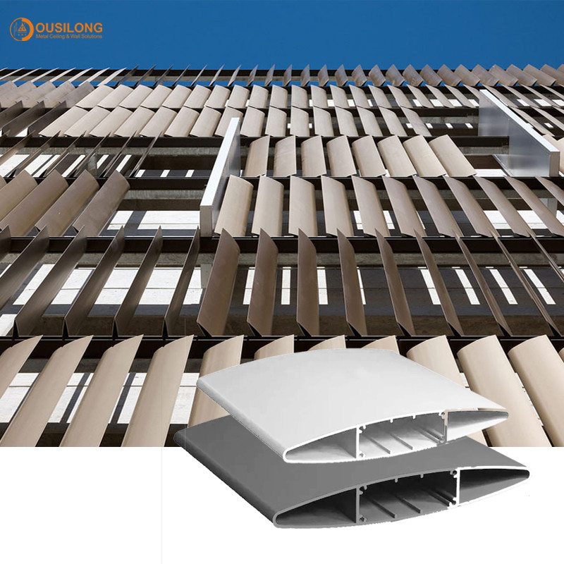 1.2mm Aluminum Sun Shade System Anti - Corrosion Industrial Rhombus ...