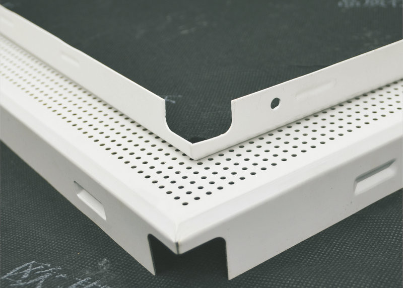 Sound Proofing Decorative Acoustic Ceiling Tiles Perforated Fireproof ...