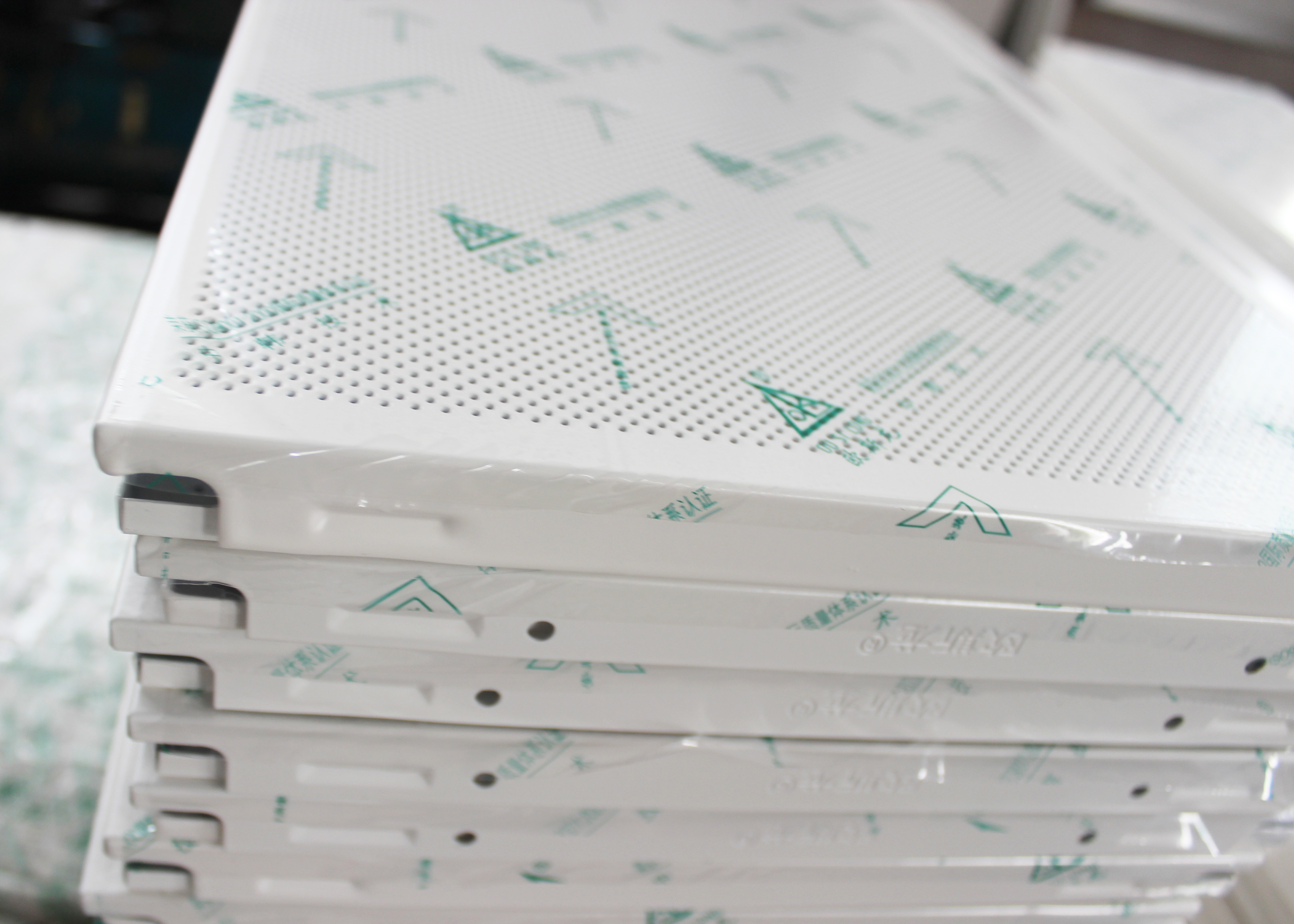 Perforated 600 x 600 Clip In Ceiling Panels , Decorative Drop Ceiling ...