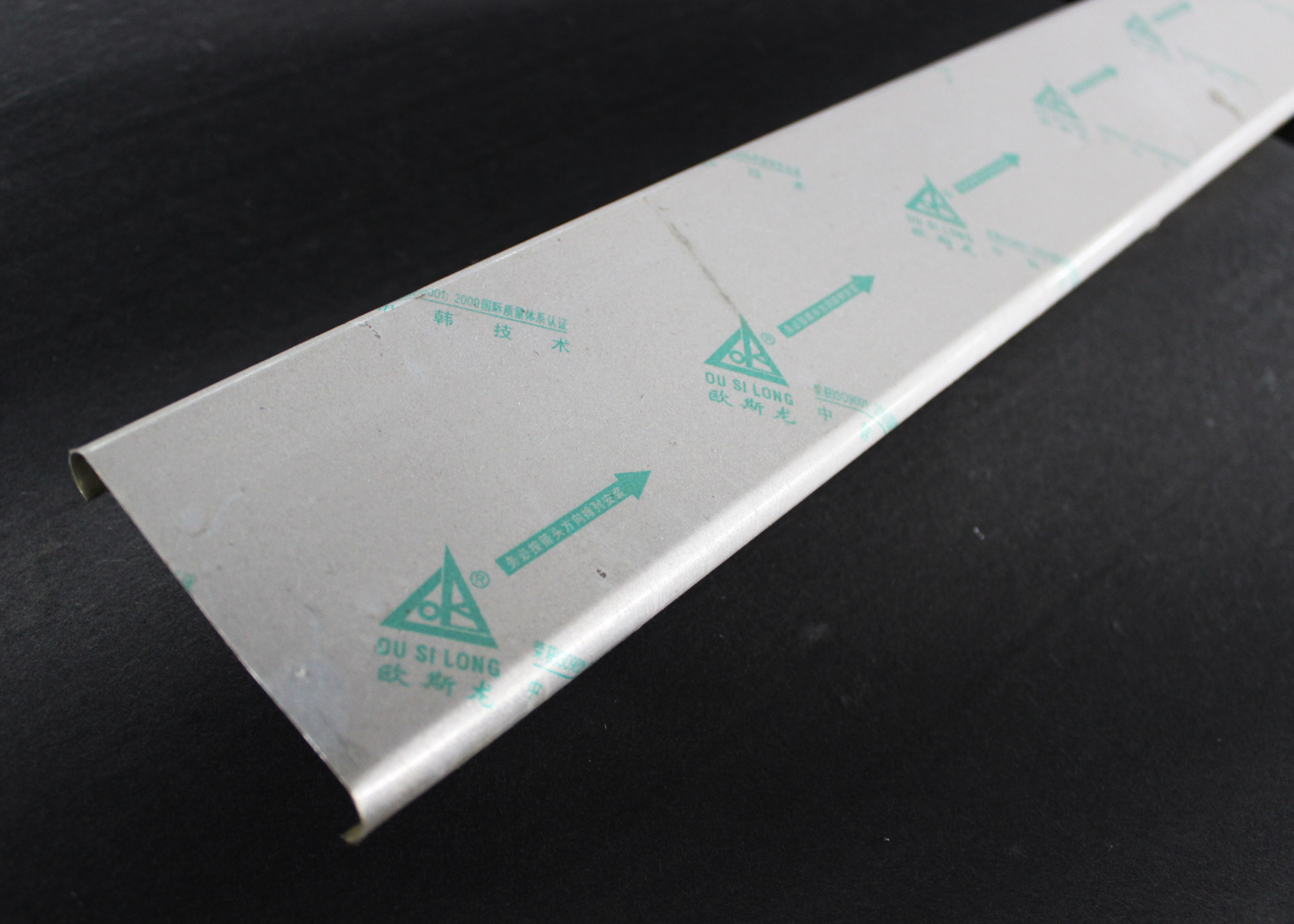 Silver decoration Aluminum Sun Shade System European standard , Strip ...