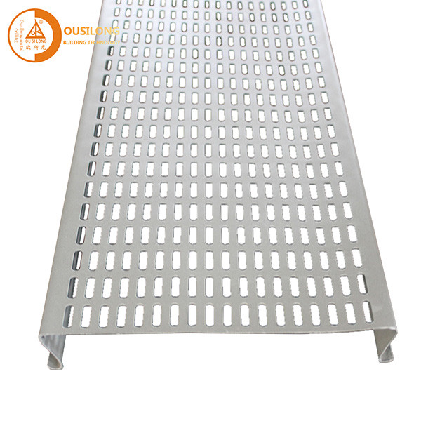 Outdoor Windproof Aluminium / Aluminum Strip Ceiling Commercial ...