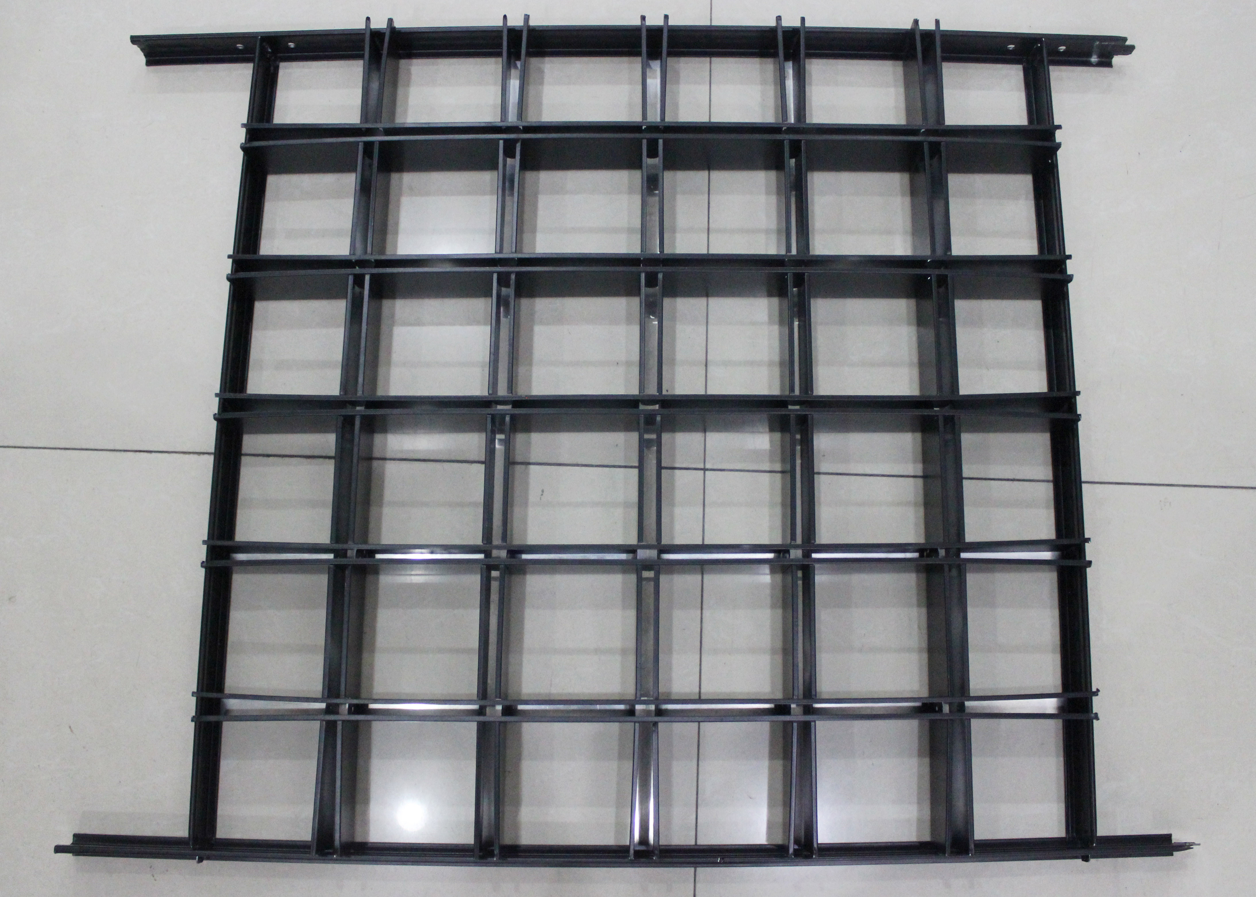 Install with Black T bar Frame Metal Aluminum grid ceiling 600 x 600 ...