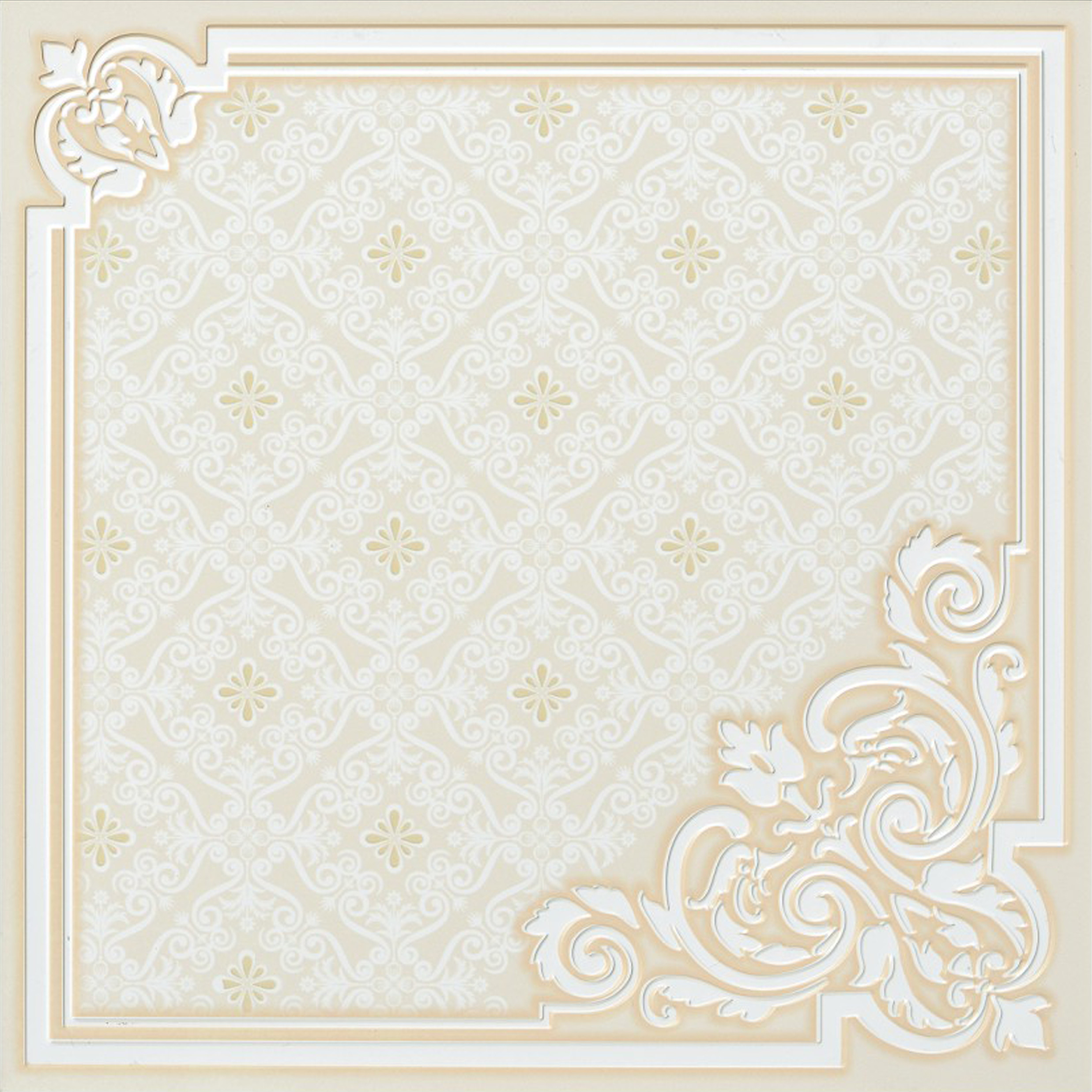 Clip in type Artistic Ceiling Tiles for Luxury Residential Decoration