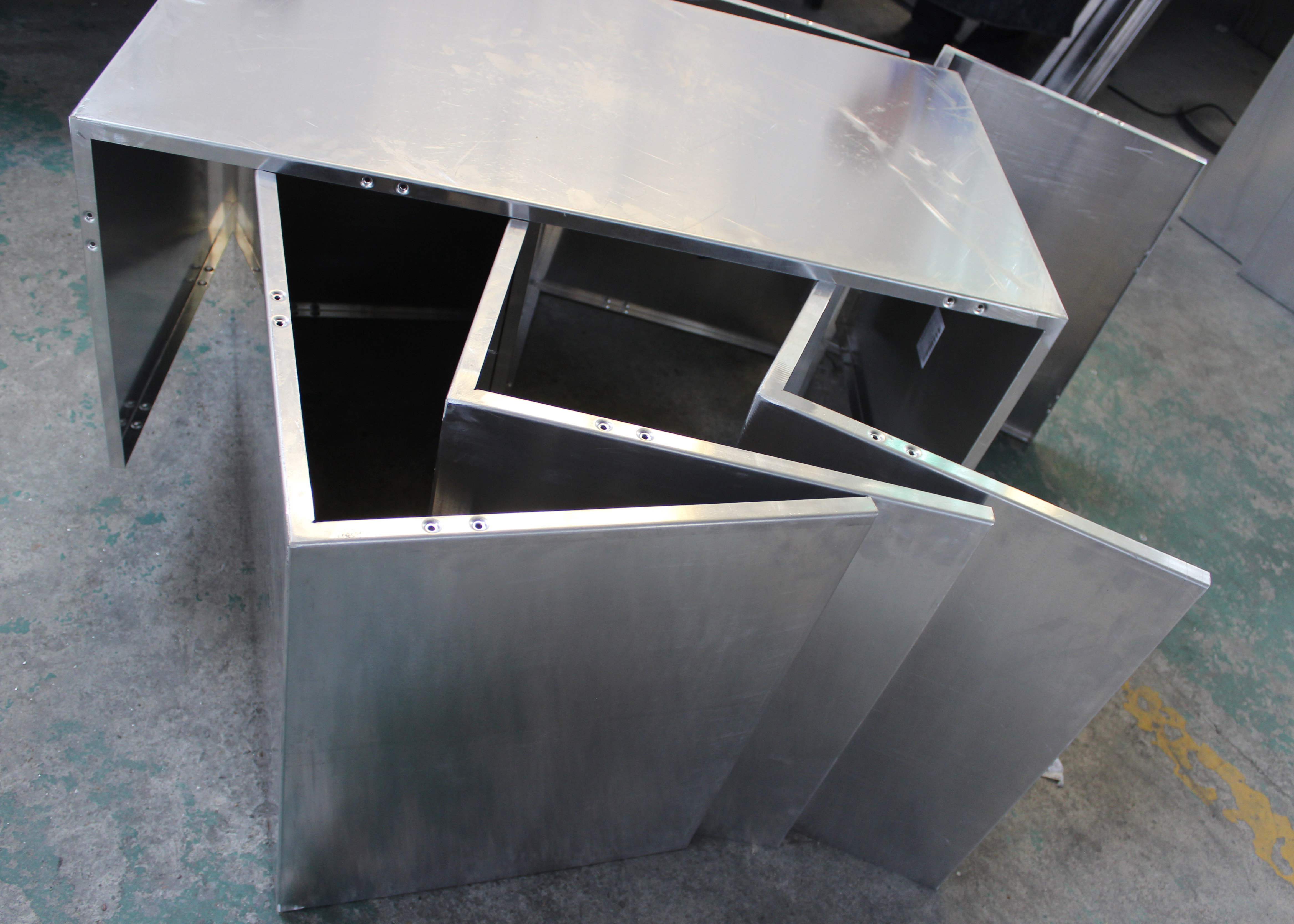 Cut to Size architectural metal wall panels with Concealed Galvanized ...