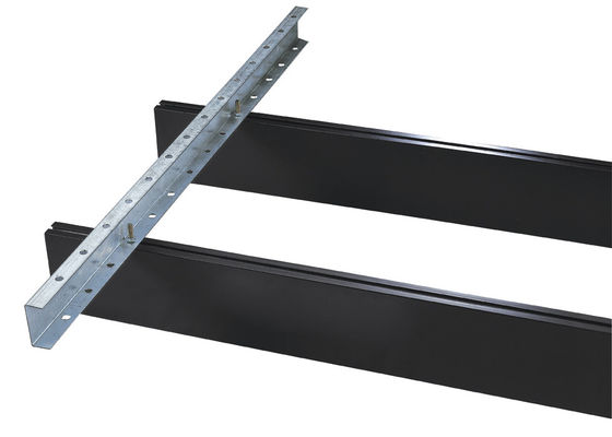 Drop Linear Metal Decorative Ceiling Tiles , Aluminium Square Tube ...