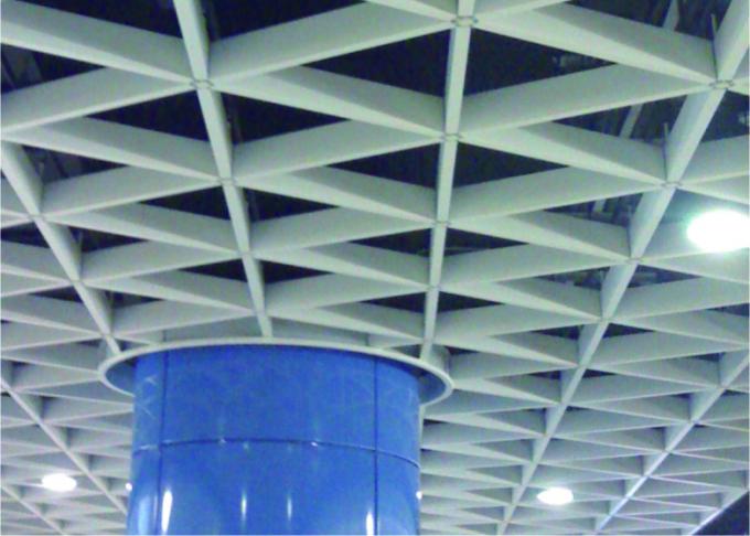 High strengh Metal Grid Ceiling / perforated suspended grid ceiling ...