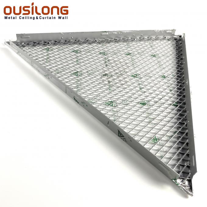 Expose Metal Mesh Aluminum Open Cell Clip In Ceiling